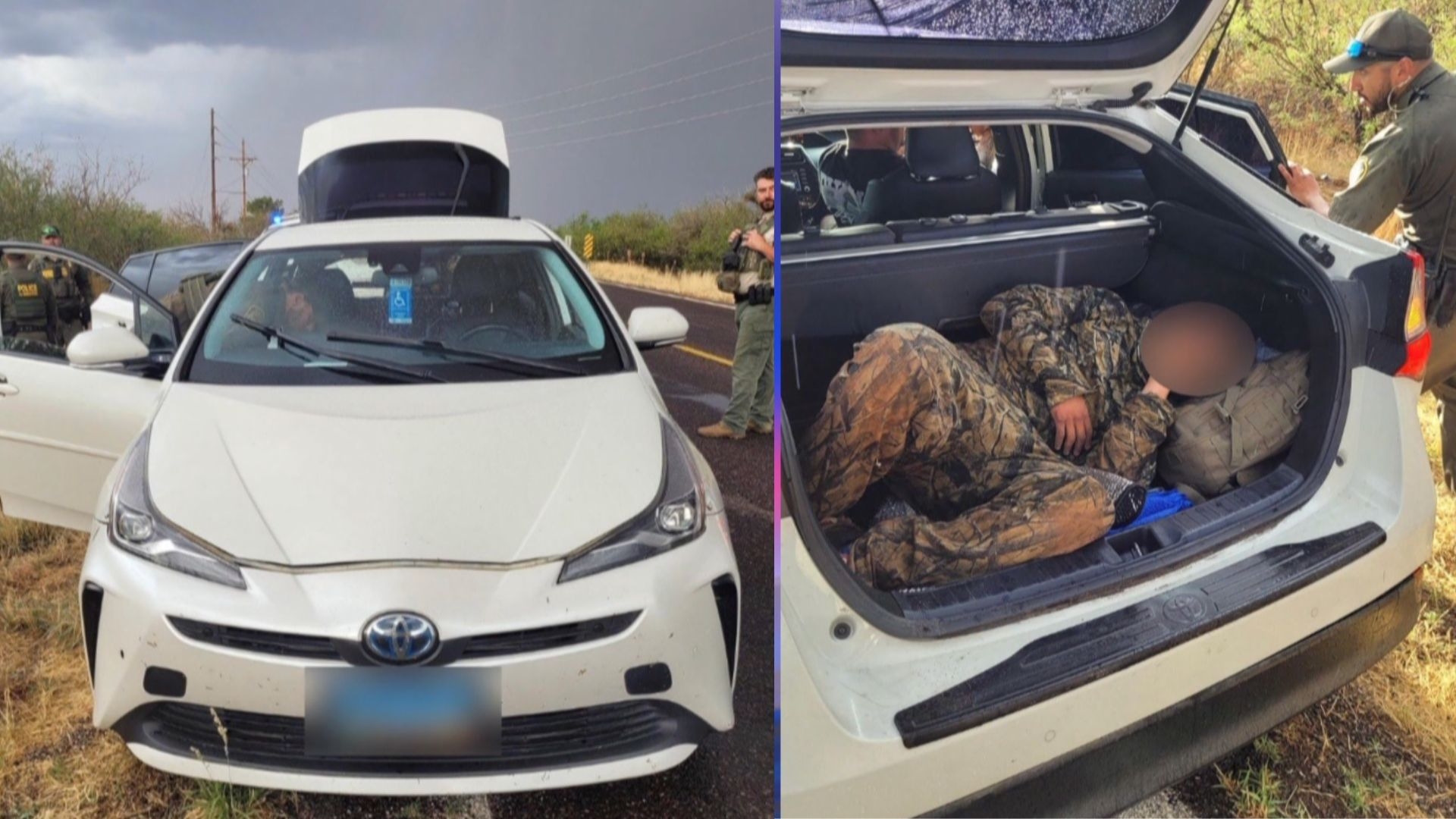 Detienen a Sujetos Llevando de Contrabando a Mexicano Dentro de Cajuela de Auto en Arizona | N+